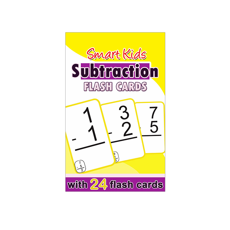 Learning is Fun. SMART KIDS FLASH CARDS-SUBTRACTION