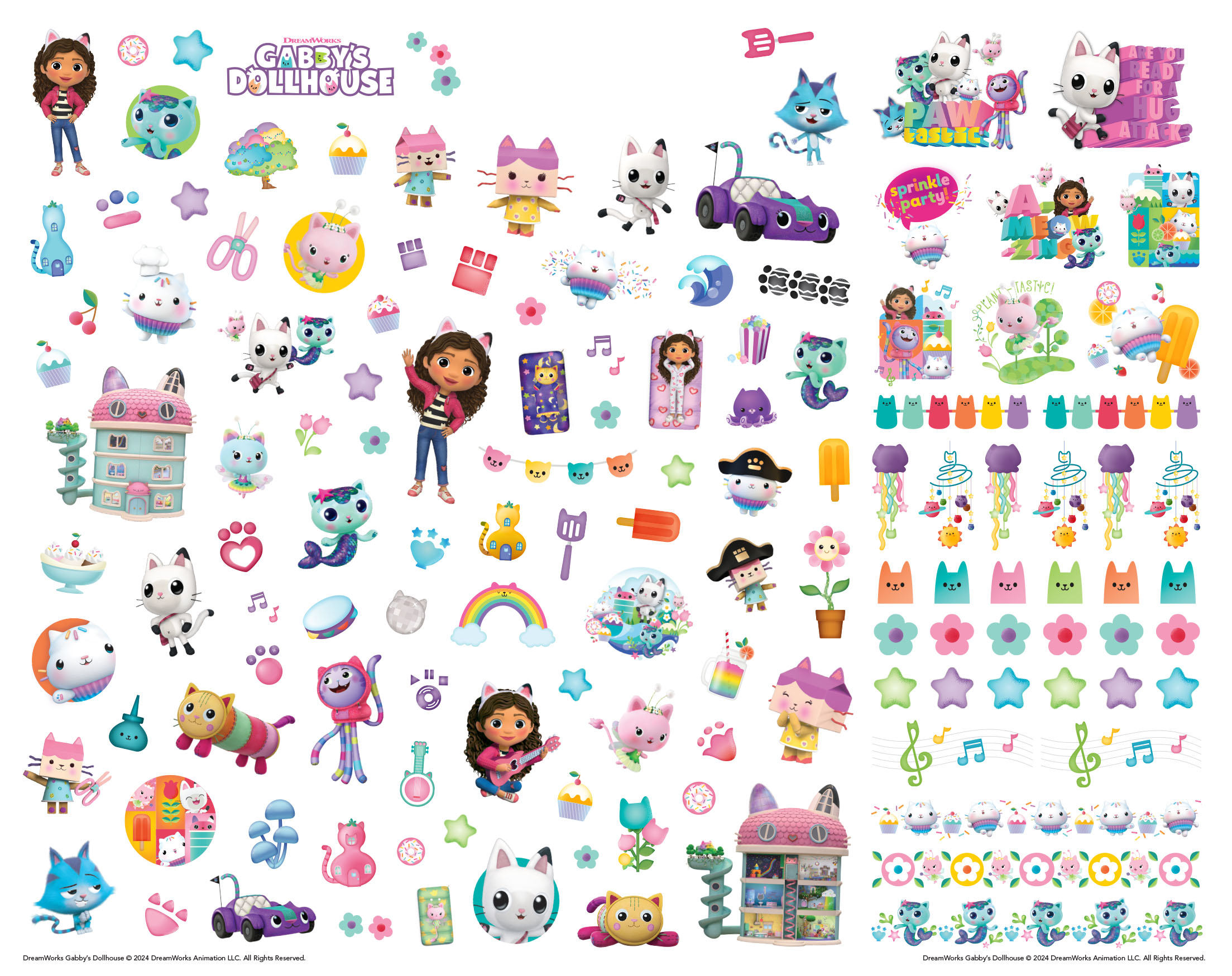 Learning is Fun. GABBY'S DOLLHOUSE GIANT ACTIVITY PAD